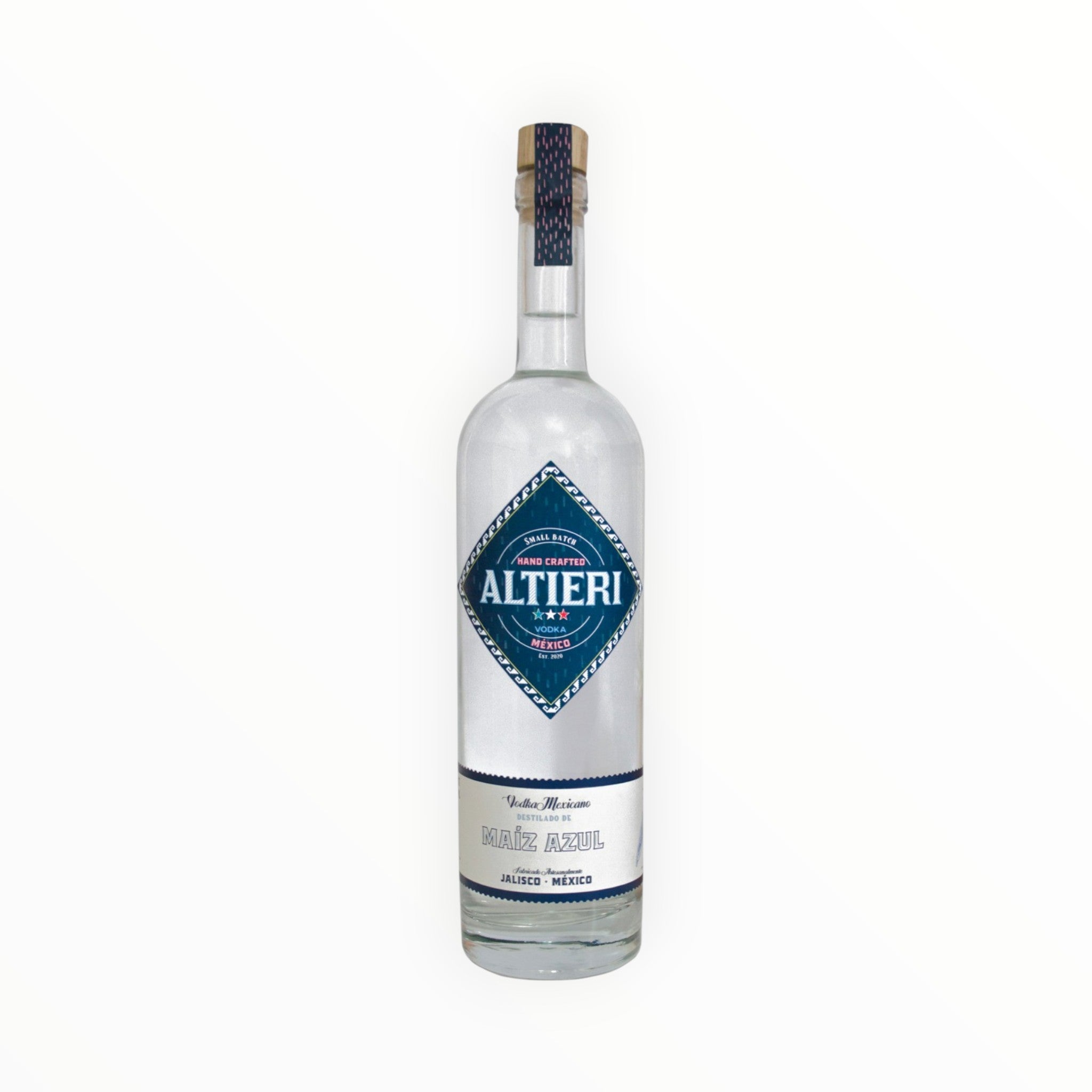 ALTIERI BLUE CORN VODKA 750ML – Wolf Express Liquor