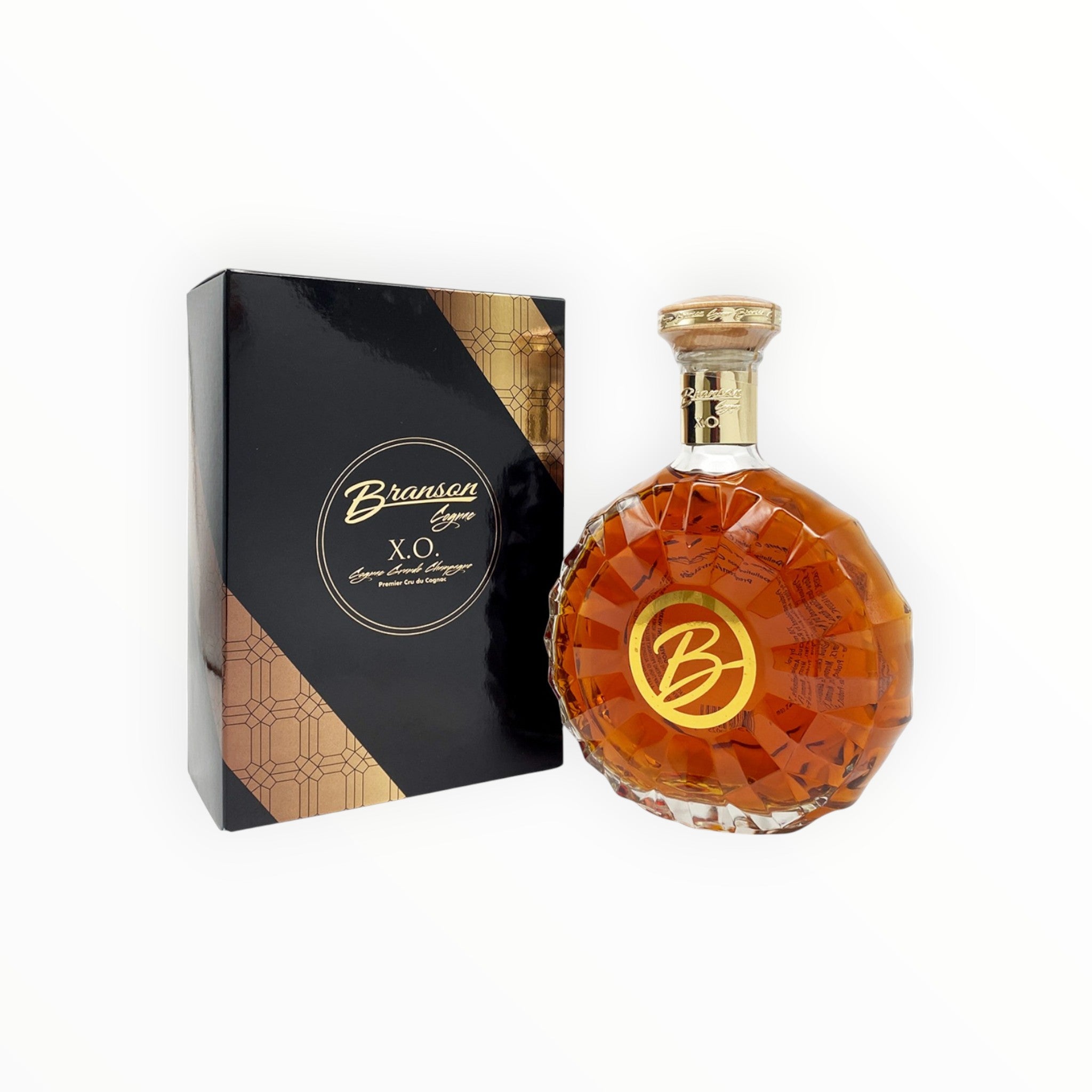 BRANSON GRANDE CHAMPAGNE COGNAC XO 80 750ML – Wolf Express Liquor