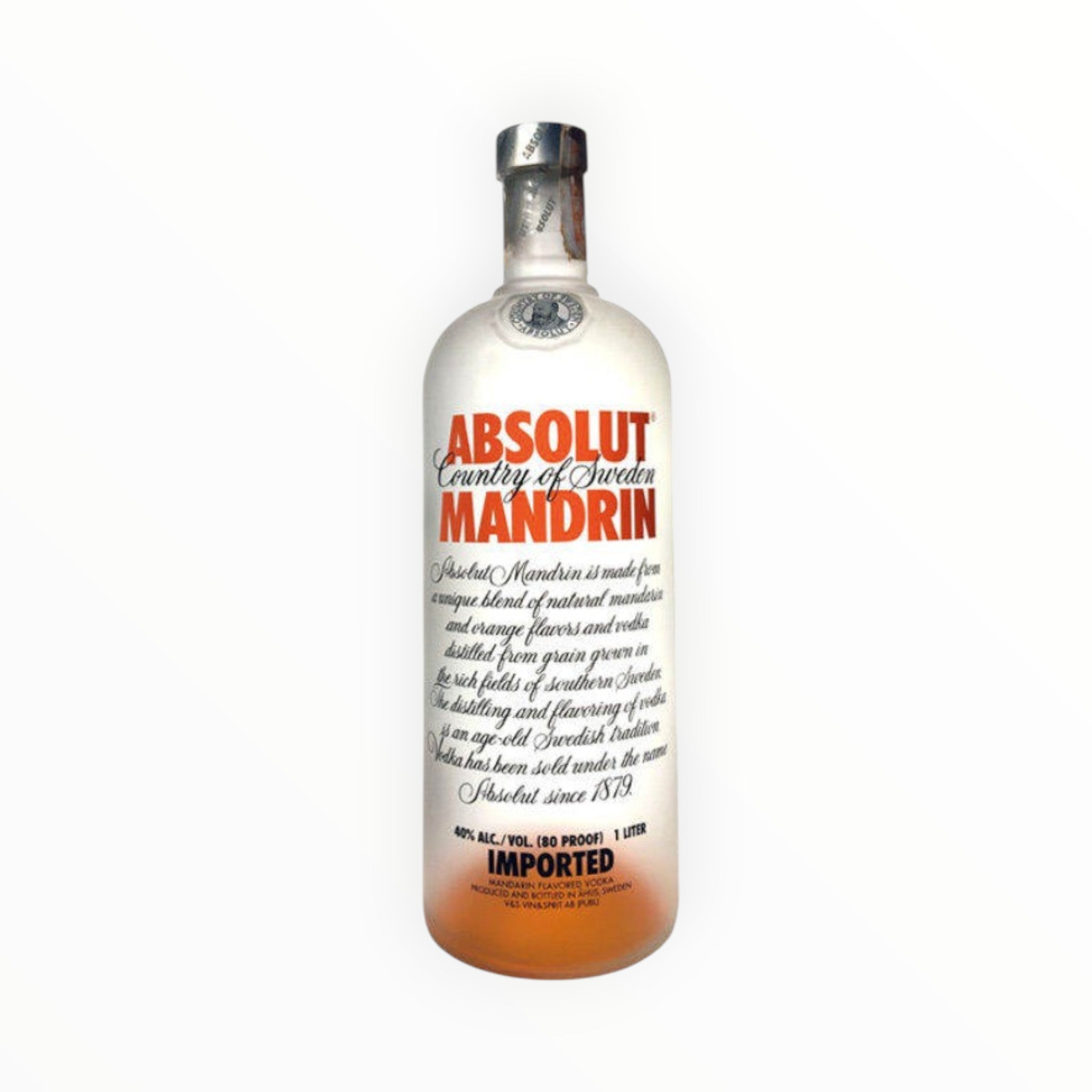 ABSOLUT MANDRIN VODKA 1L – Wolf Express Liquor