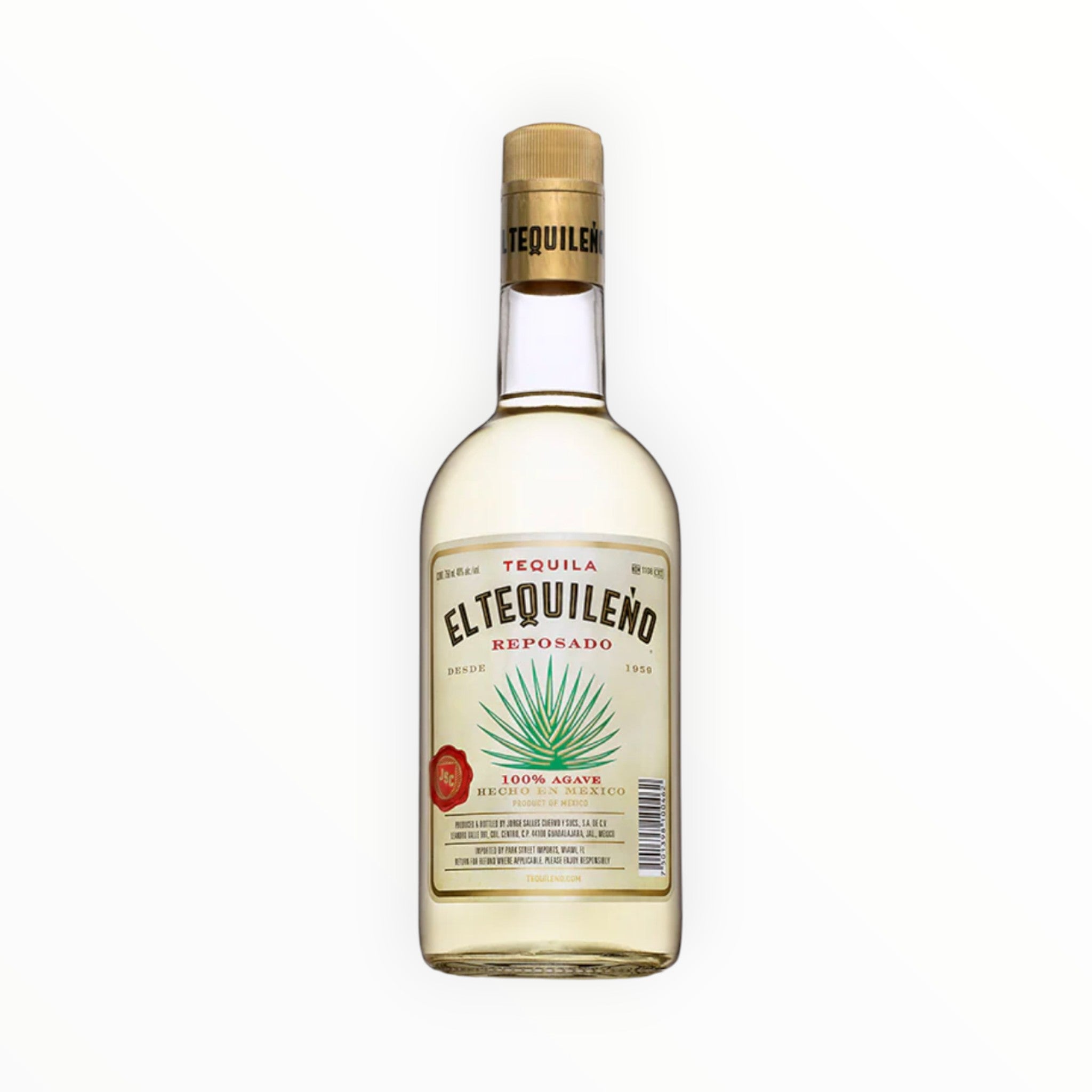 EL TEQUILENO REPOSADO TEQUILA 750ML – Wolf Express Liquor