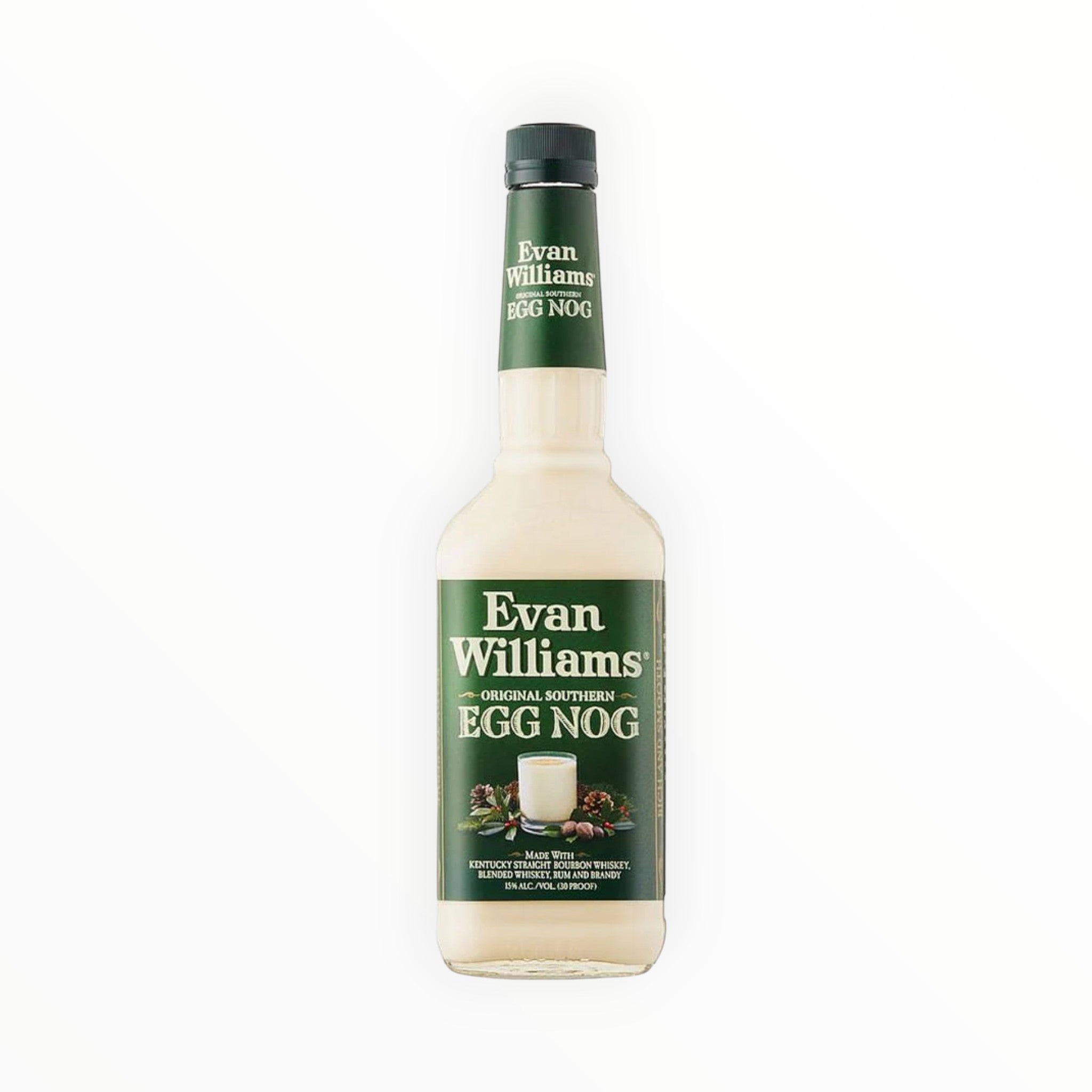 EVAN WILLIAMS EGG NOG W/WHISKEY 750ML – Wolf Express Liquor